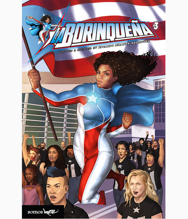La Borinqueña #3 | Signed Variant Bandera – Somos Arte Studios Inc.